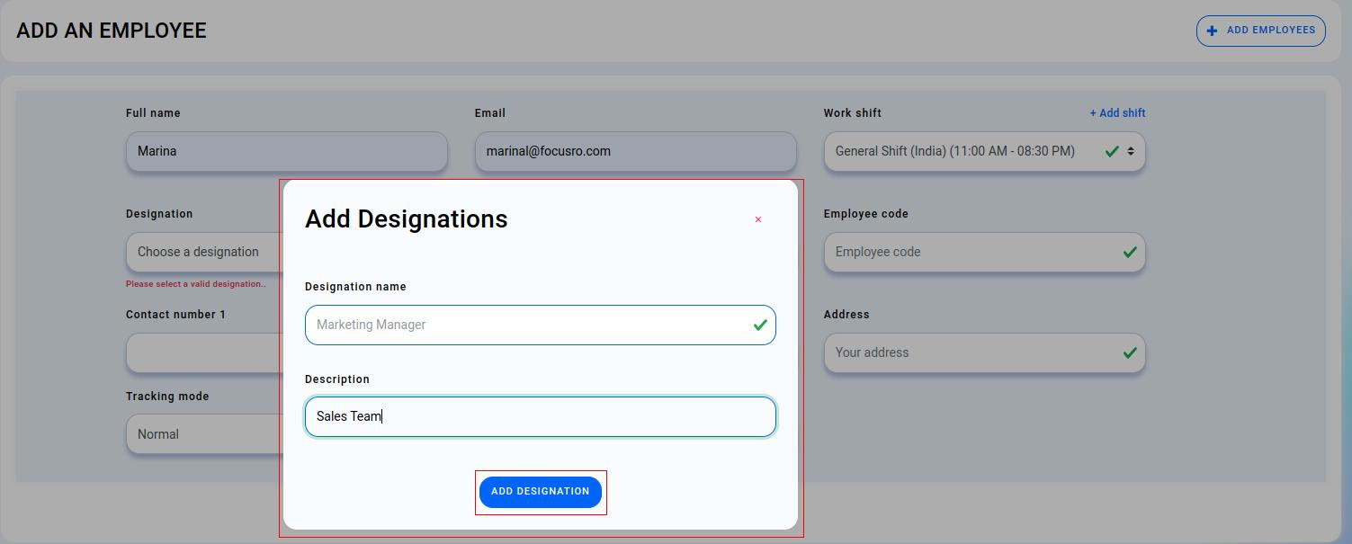 Employees | FocusRO Documentation